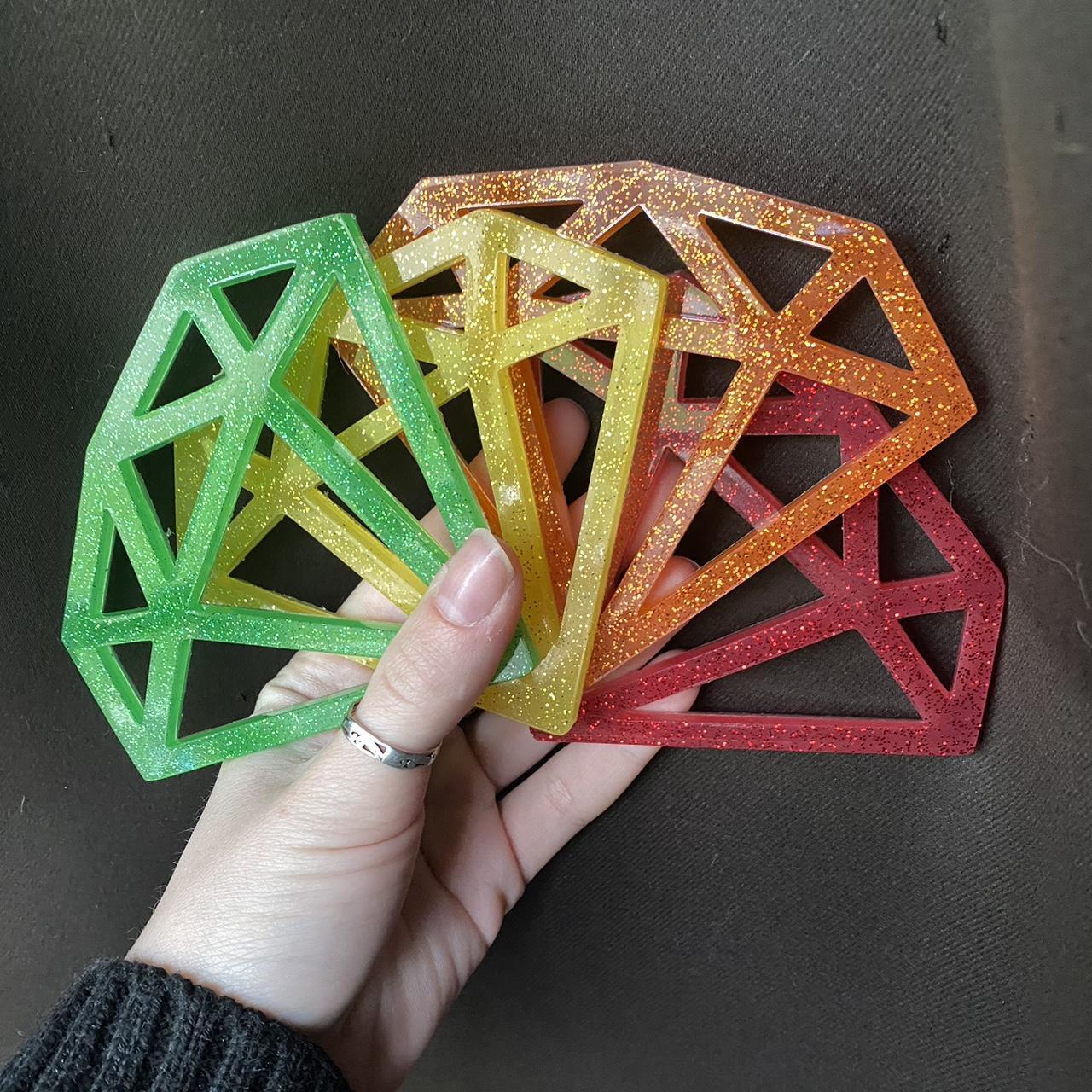 Custom scene diamond necklace! All colors and... - Depop