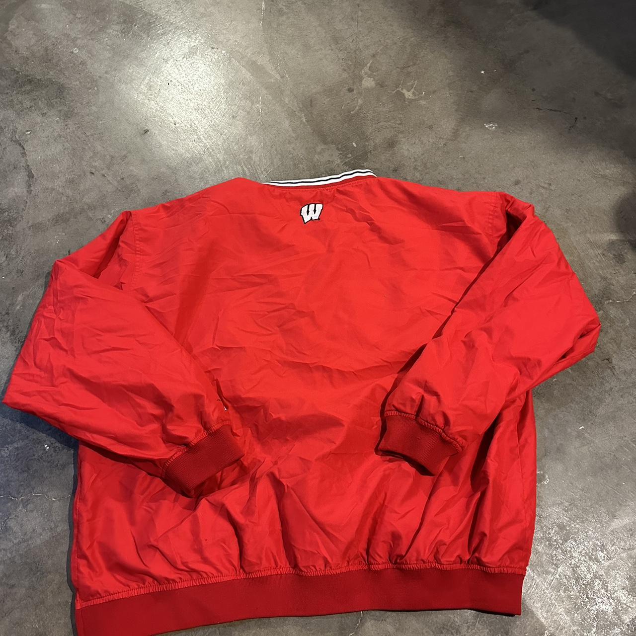 Sick 2000s badger lined windbreaker great condition... - Depop