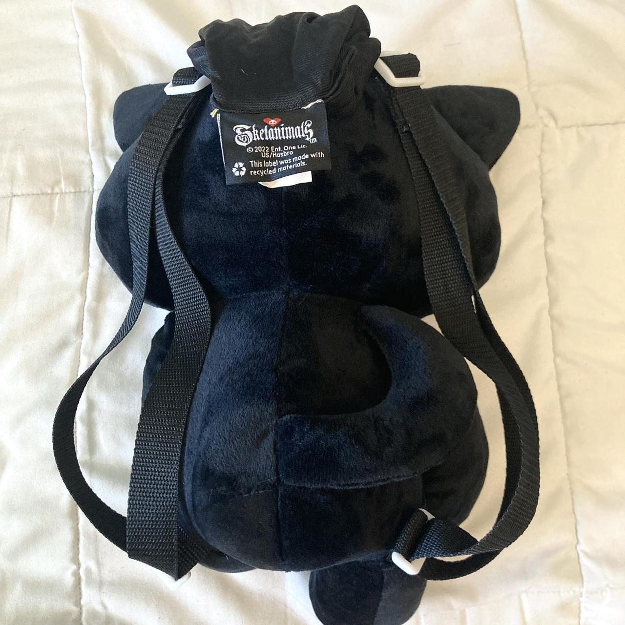 nwot skelanimals kit plush backpack never worn,... - Depop