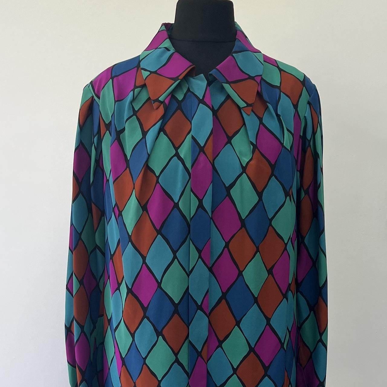 YSL vintage Yves Saint Laurent runway blouse as seen... - Depop