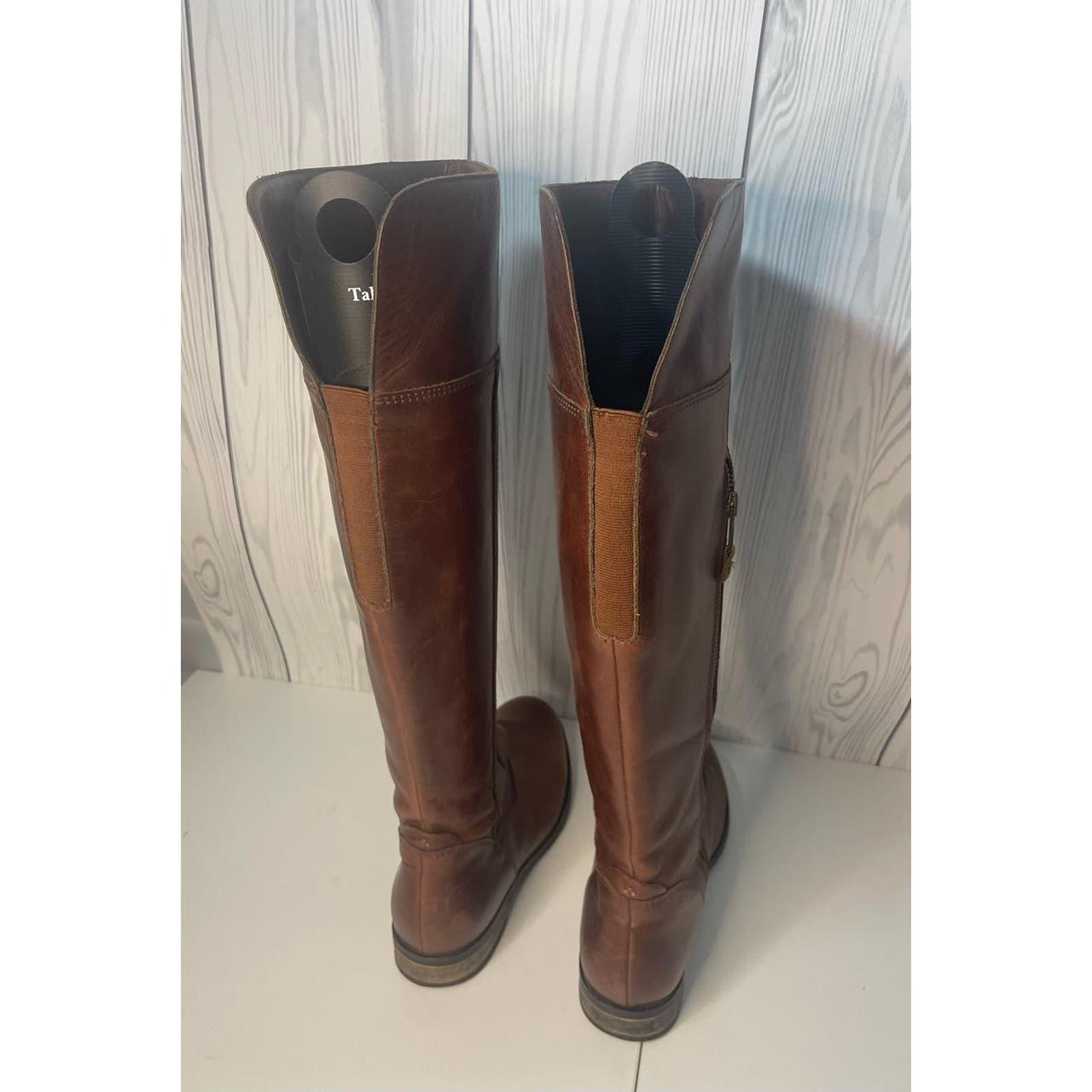 Indigo by Clarks Cogna. Leather Knee High Riding... - Depop