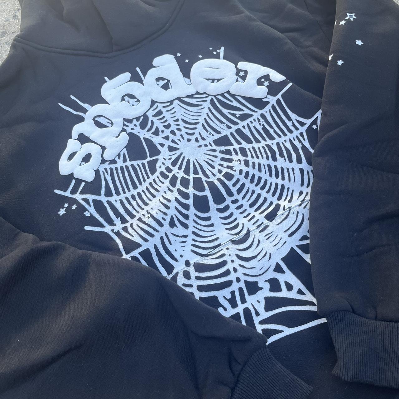 Spider OG Web Black Hoodie Brand New Message me... - Depop