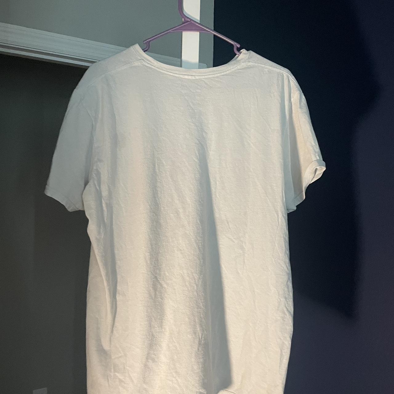 VINTAGE OFFICAL WHITE CHEVY TEE Small wrinkles no... - Depop