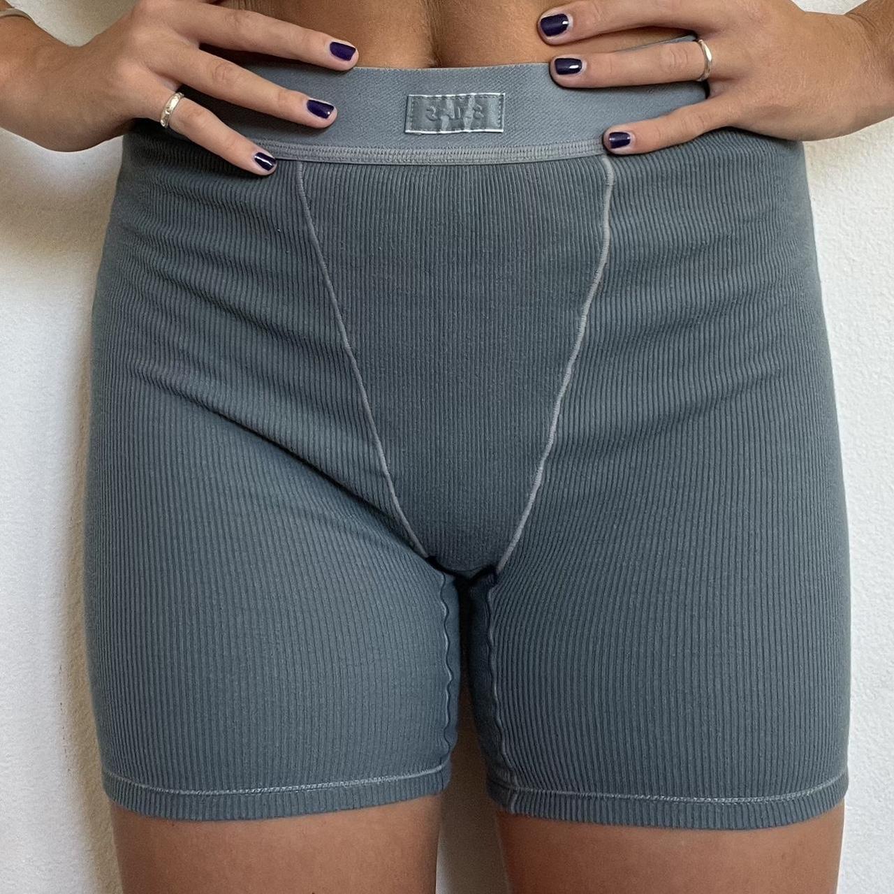 Skims kyanite boxer briefs | Kim Kardashian company... - Depop