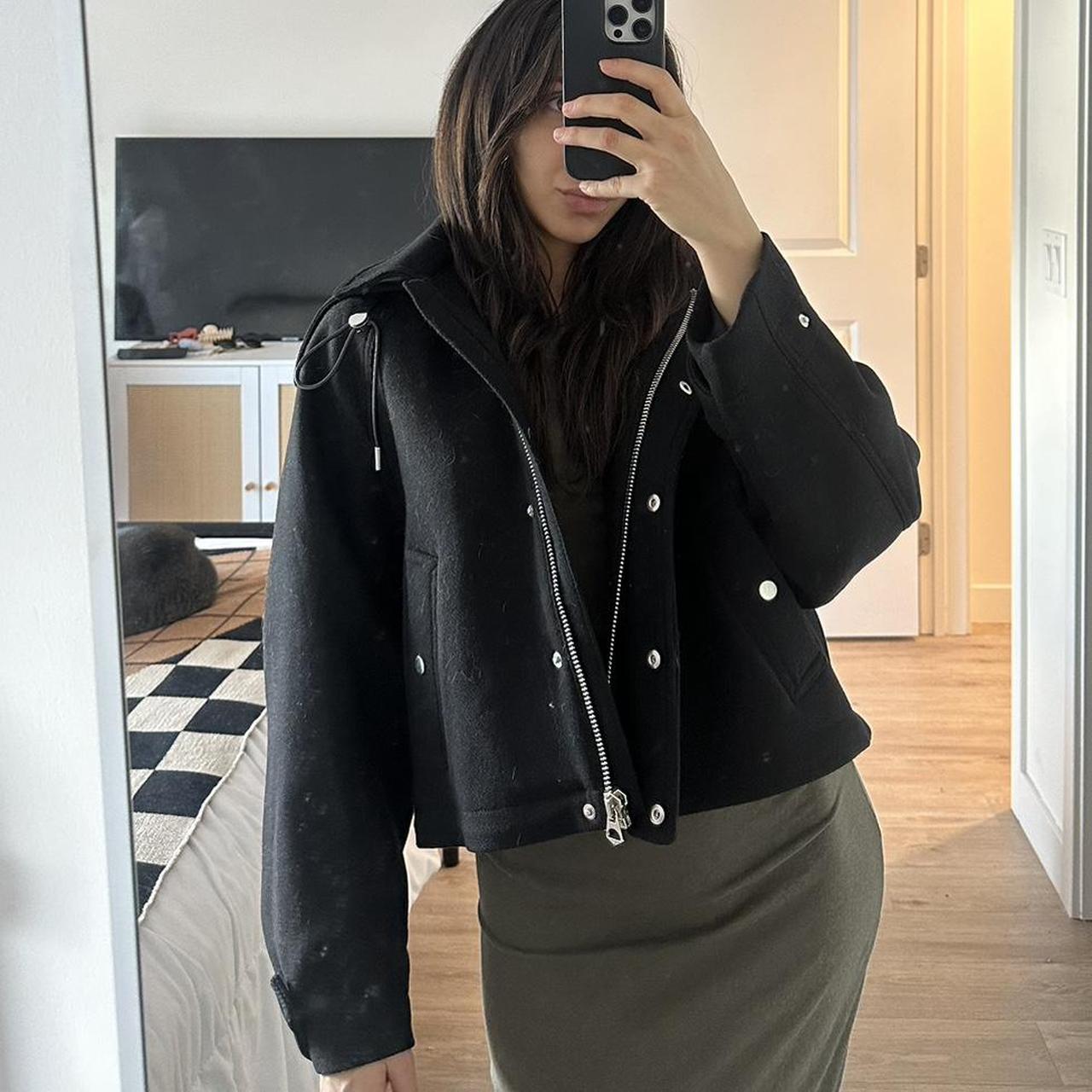 Zara boxy jacket Super flattering Brand new with... - Depop