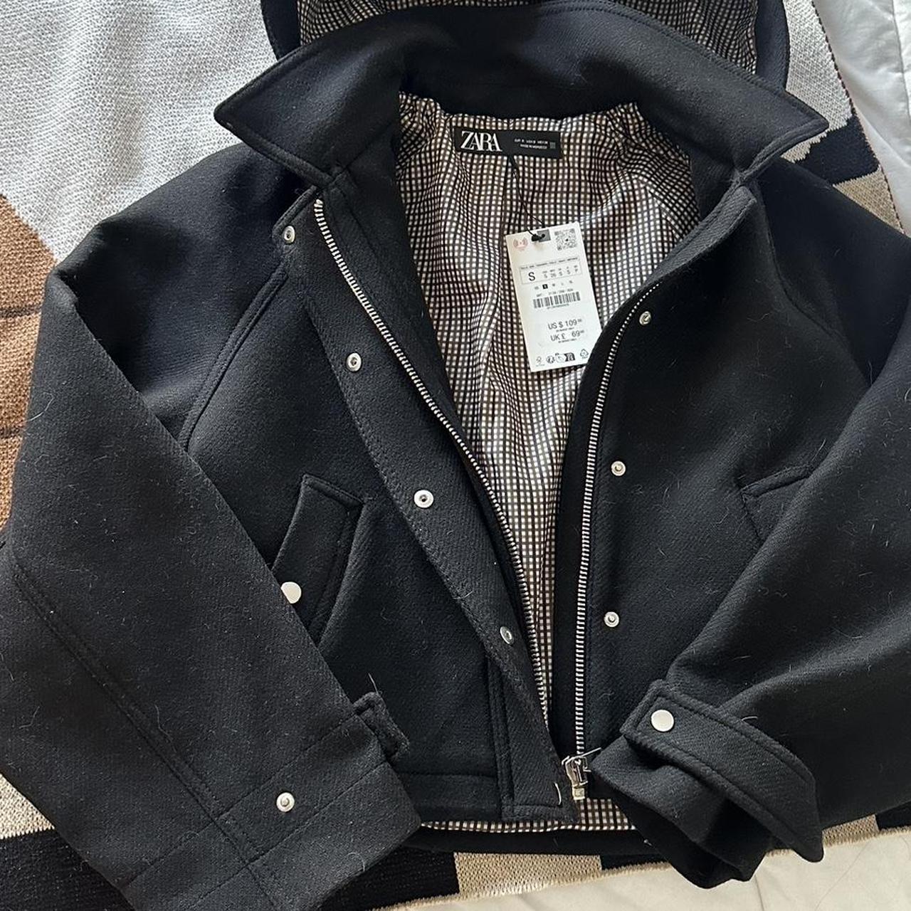 Zara boxy jacket Super flattering Brand new with... - Depop