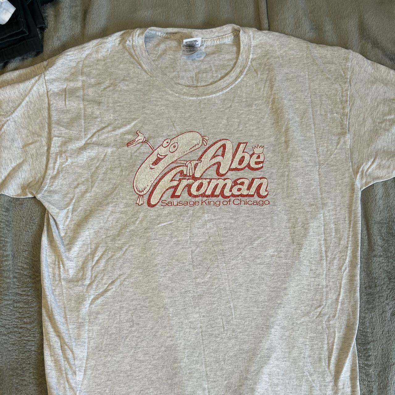 Vintage Abe Froman hot dog t-shirt. Kinda awesome,... - Depop