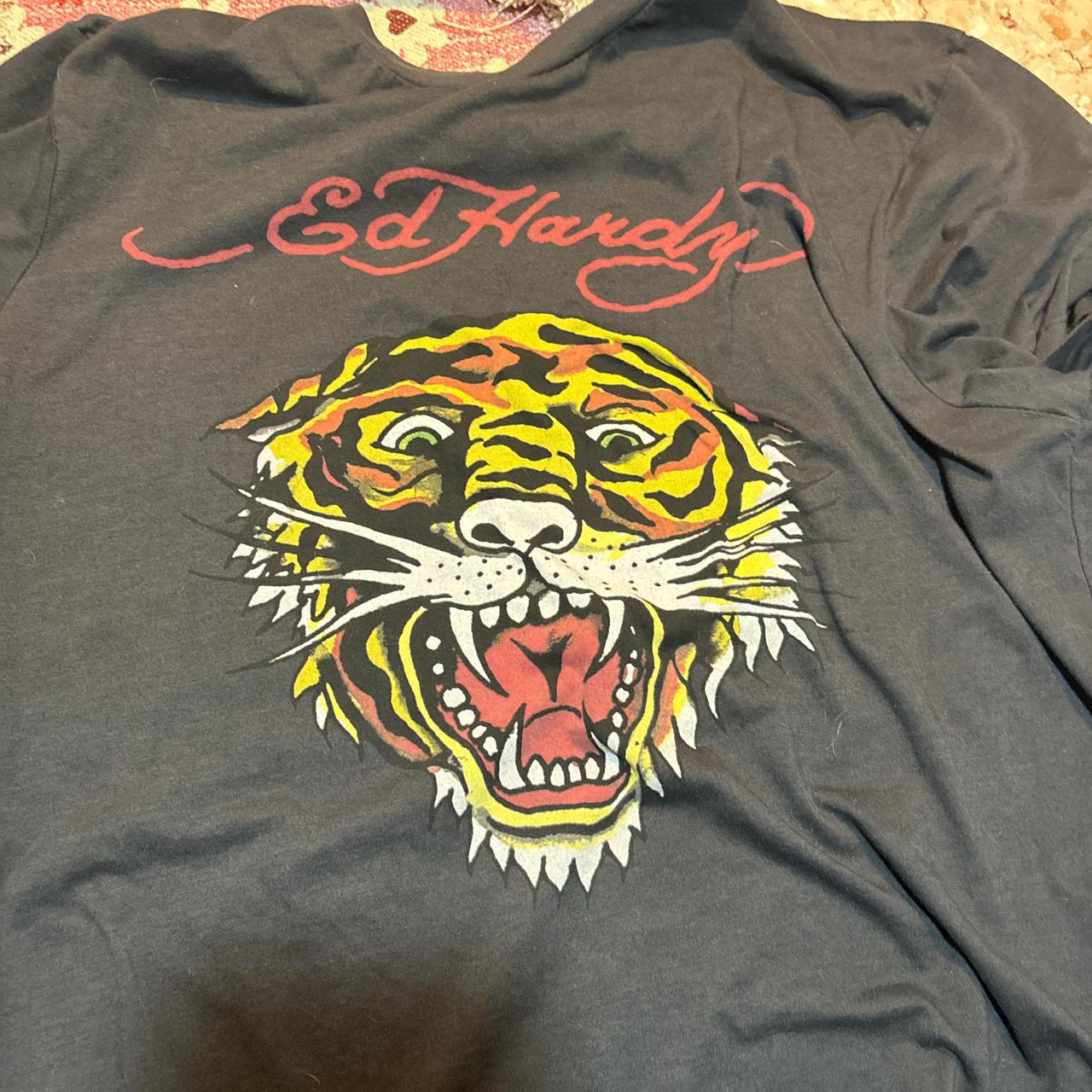 Edd hardy shirt 2000s #jnco #y2k #2000s 25 or best... - Depop