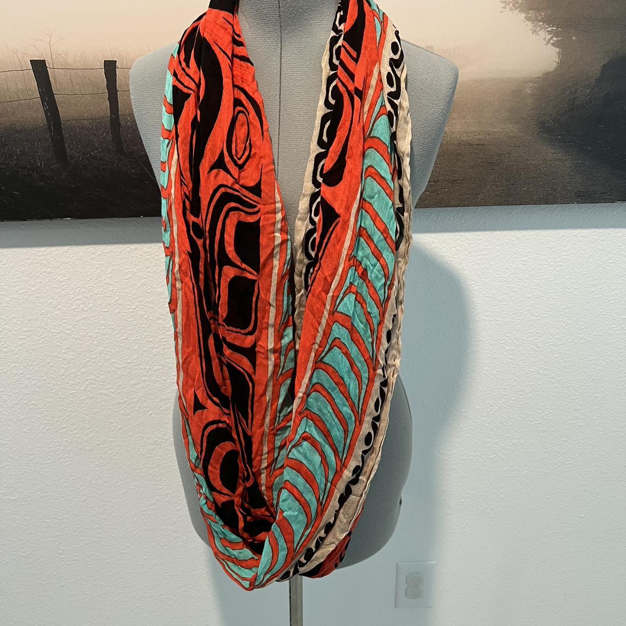 Native 100% bamboo scarf - Depop