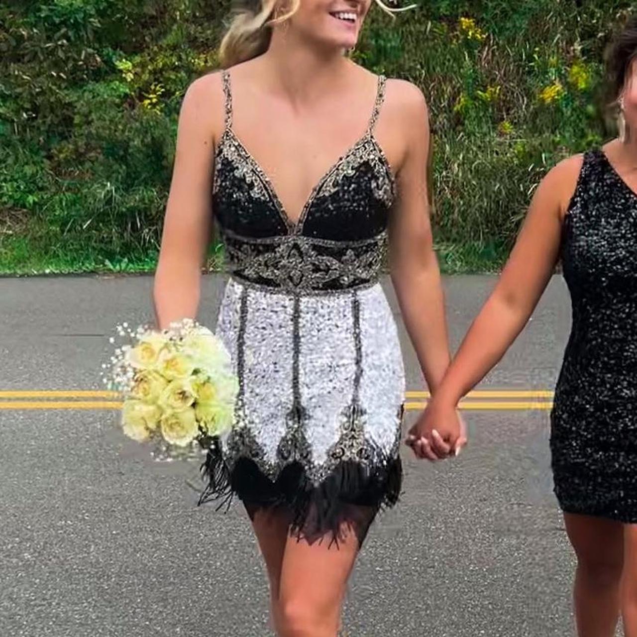 SHERRI HILL 54416 HOMECOMING DRESS ️ •bought for... - Depop