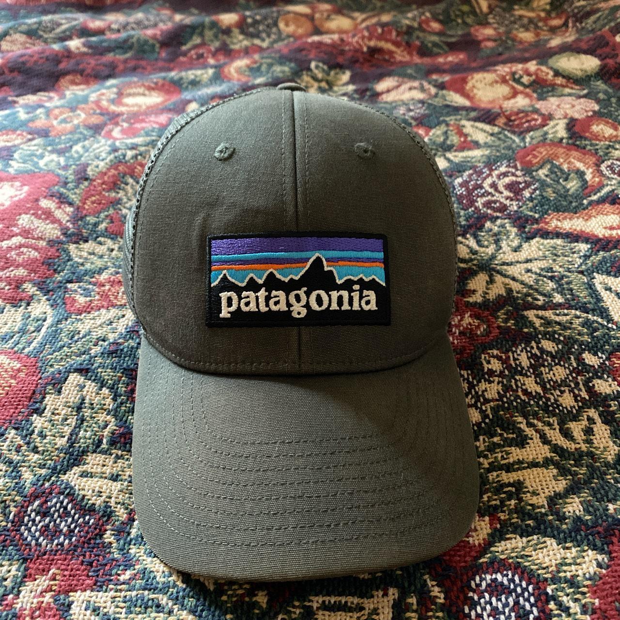 Gray Patagonia Hat - Depop