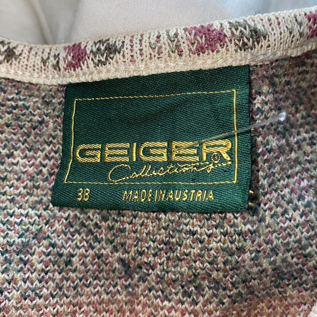 Medium, Geiger thrifted sweater. - Depop