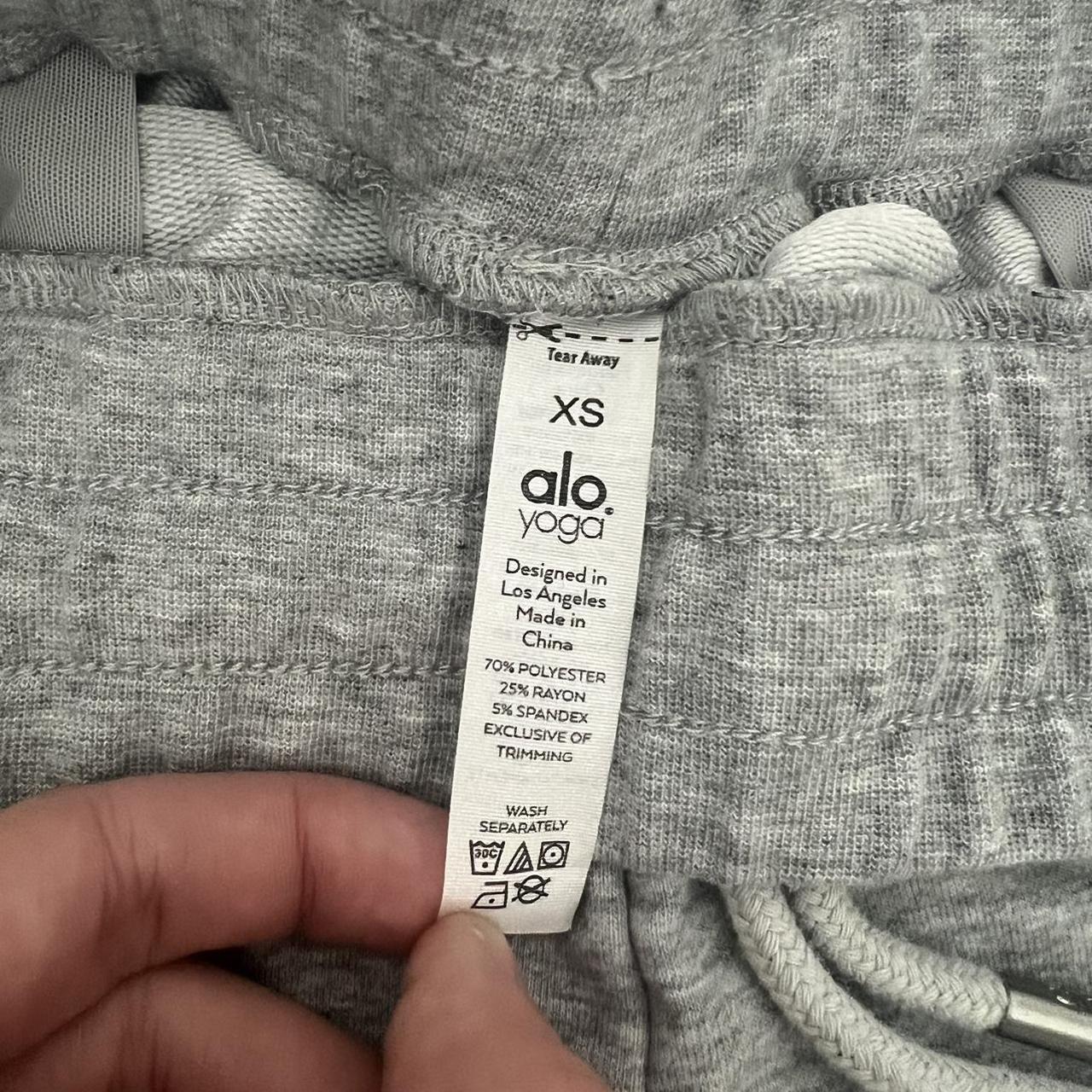 Alo Yoga Dreamy Shorts color- Athletic Heather... - Depop