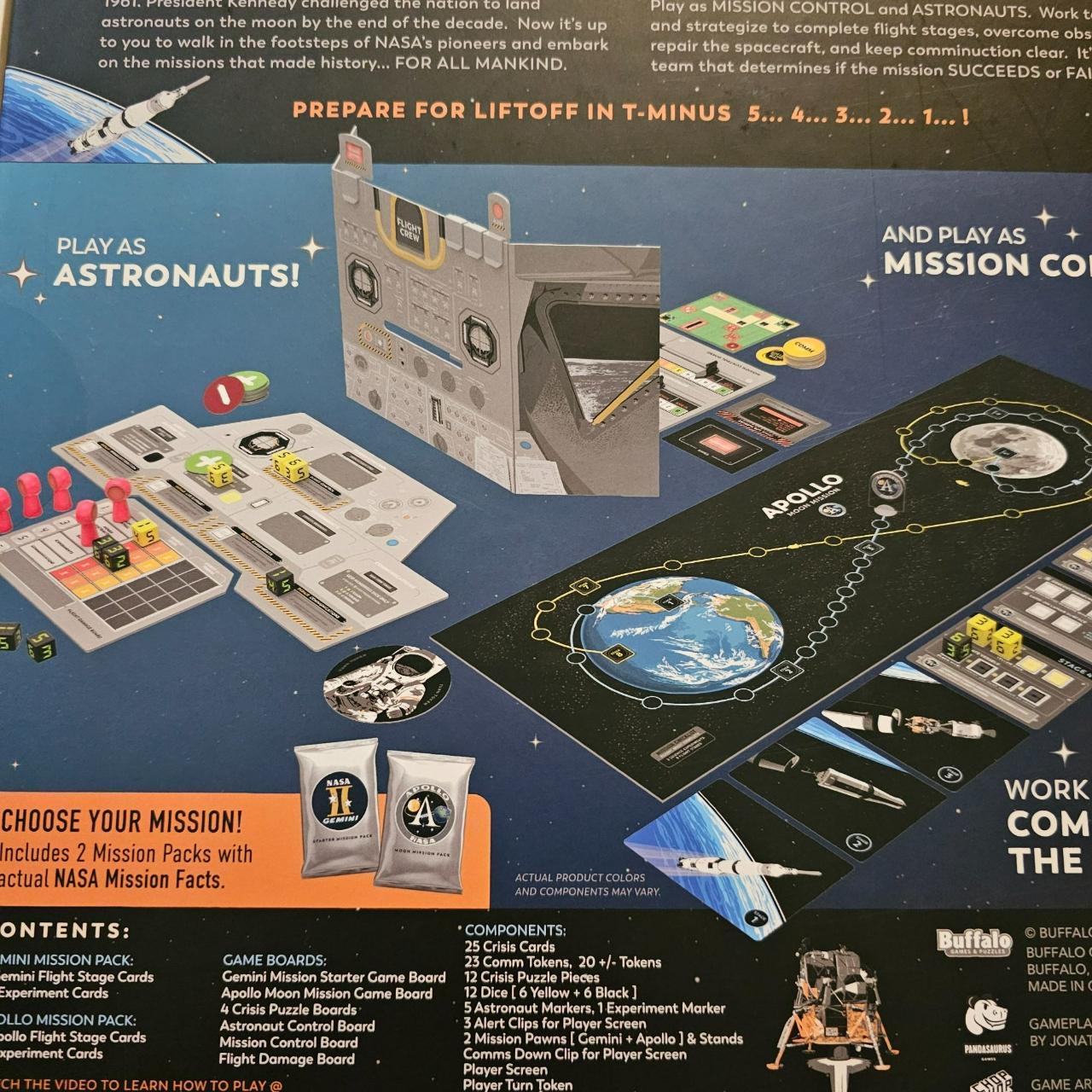 Buffalo Games - Apollo Games (NASA) - Long Play... - Depop