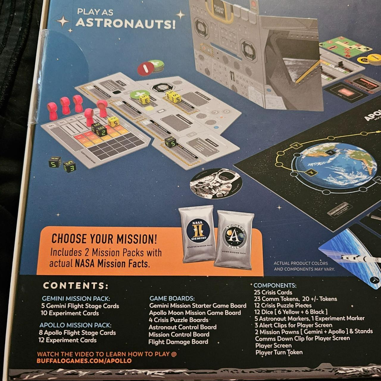Buffalo Games - Apollo Games (NASA) - Long Play... - Depop