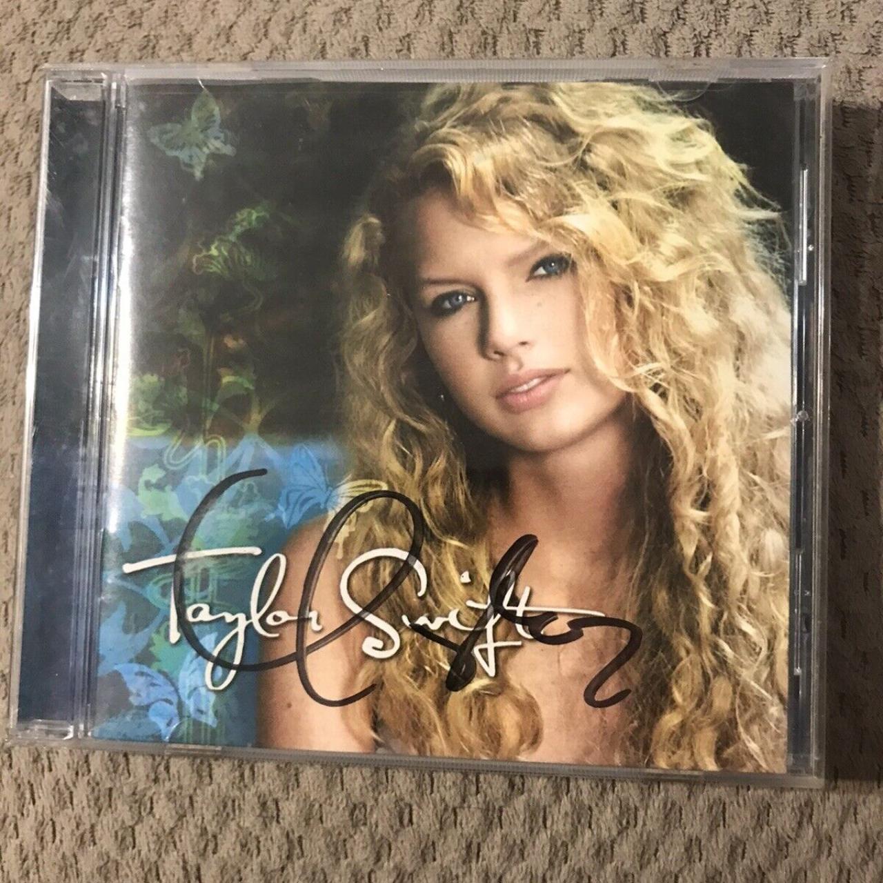 Taylor Swift Self-Titled 2006 CD. SIGNED RARE HTF - Depop