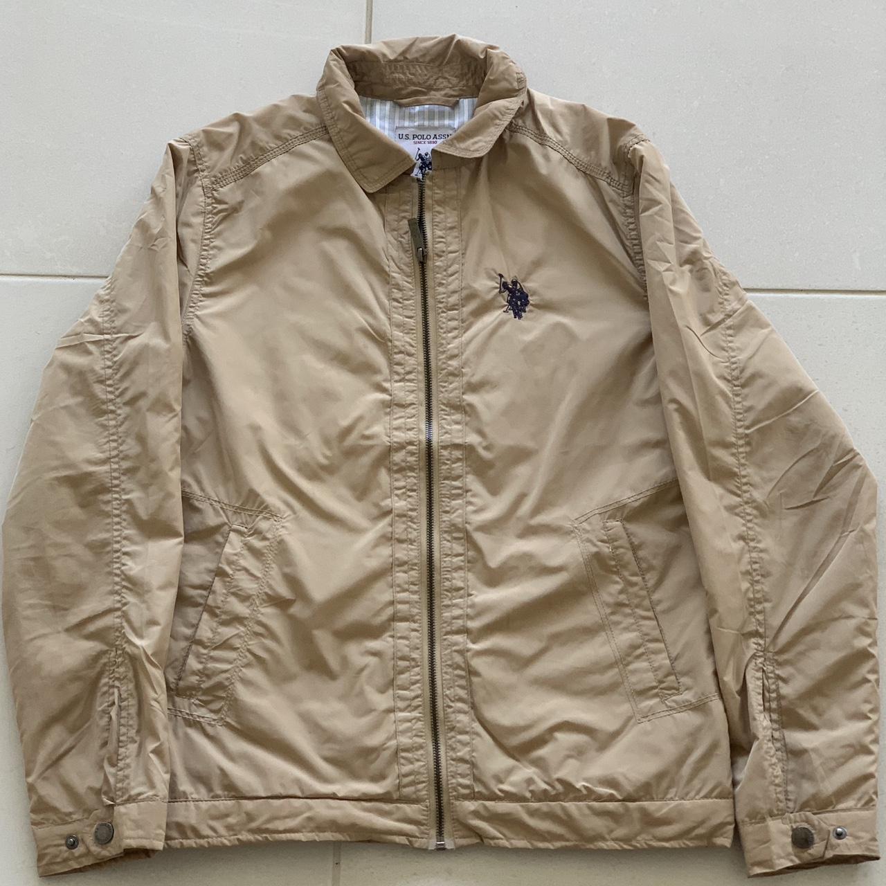 Polo Ralph Lauren Harrington jacket in beige. Few... - Depop