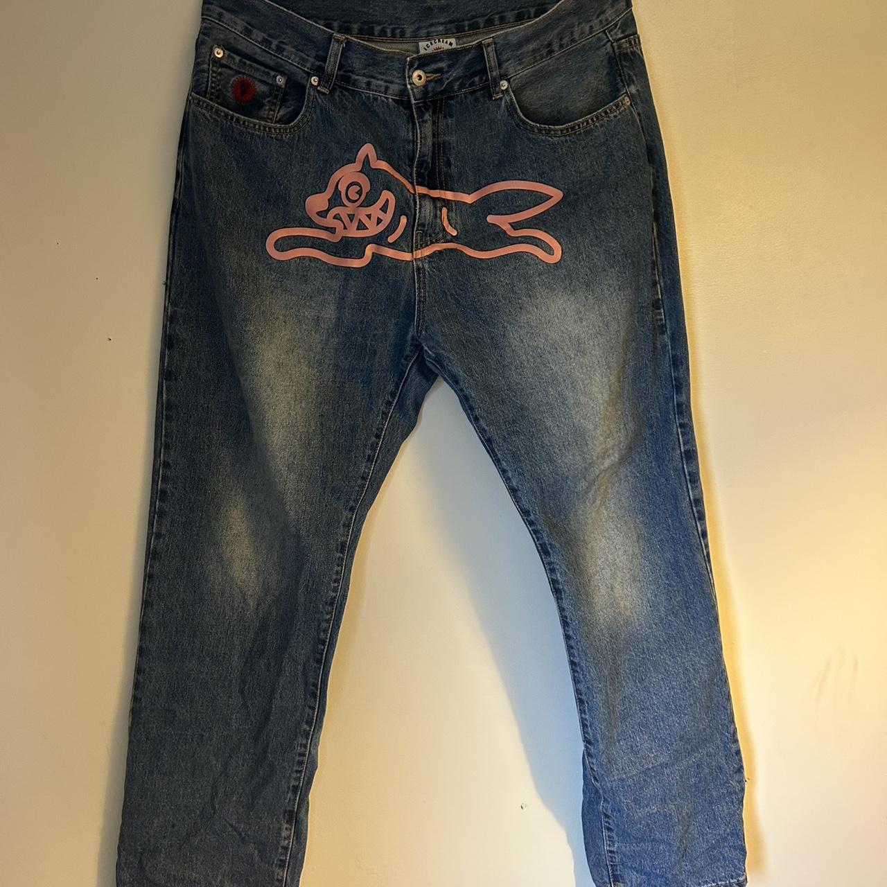 Ice cream jeans 🤙 worn handful of times - Depop