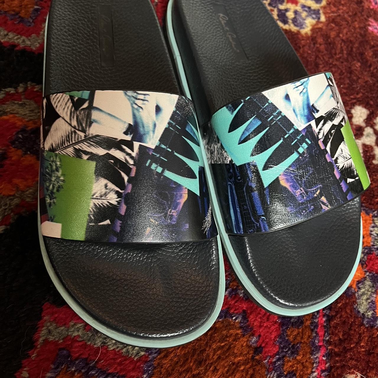 Robert Graham Slides worn once, no box none of my... - Depop