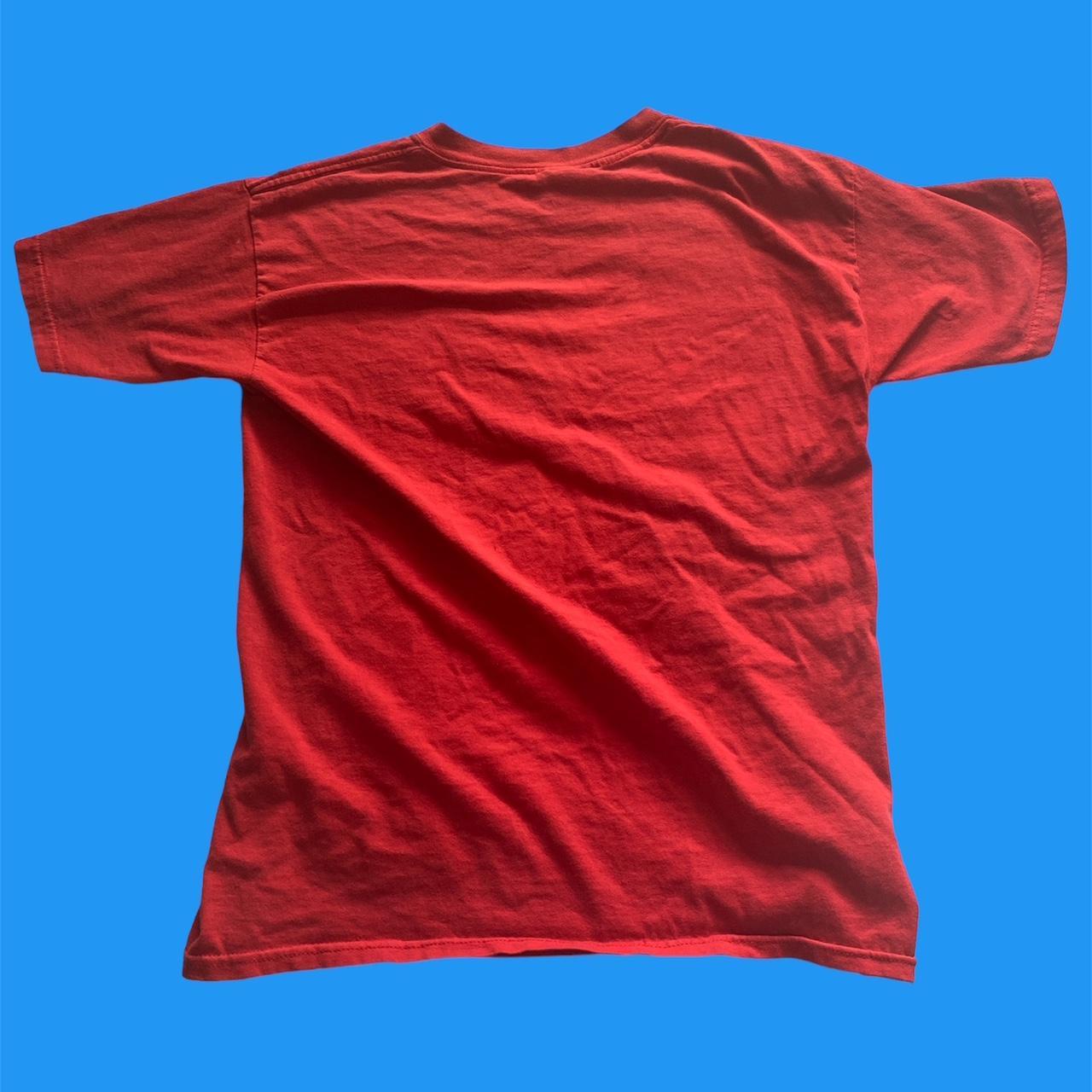 Red Vintage Street Culture T shirt Very cool graphic... - Depop