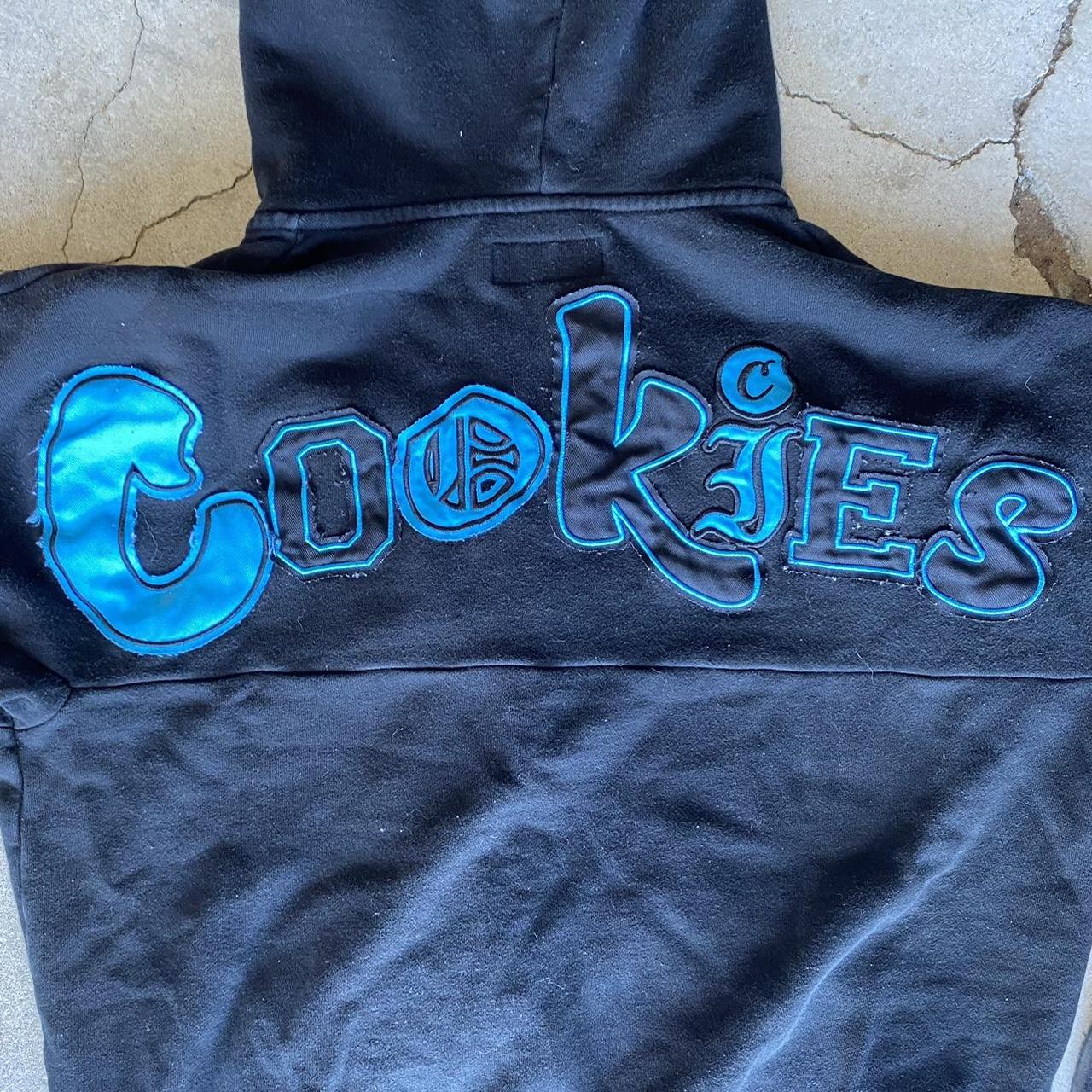 Cookies Zip Up -size xl -lots of obvious signs of... - Depop