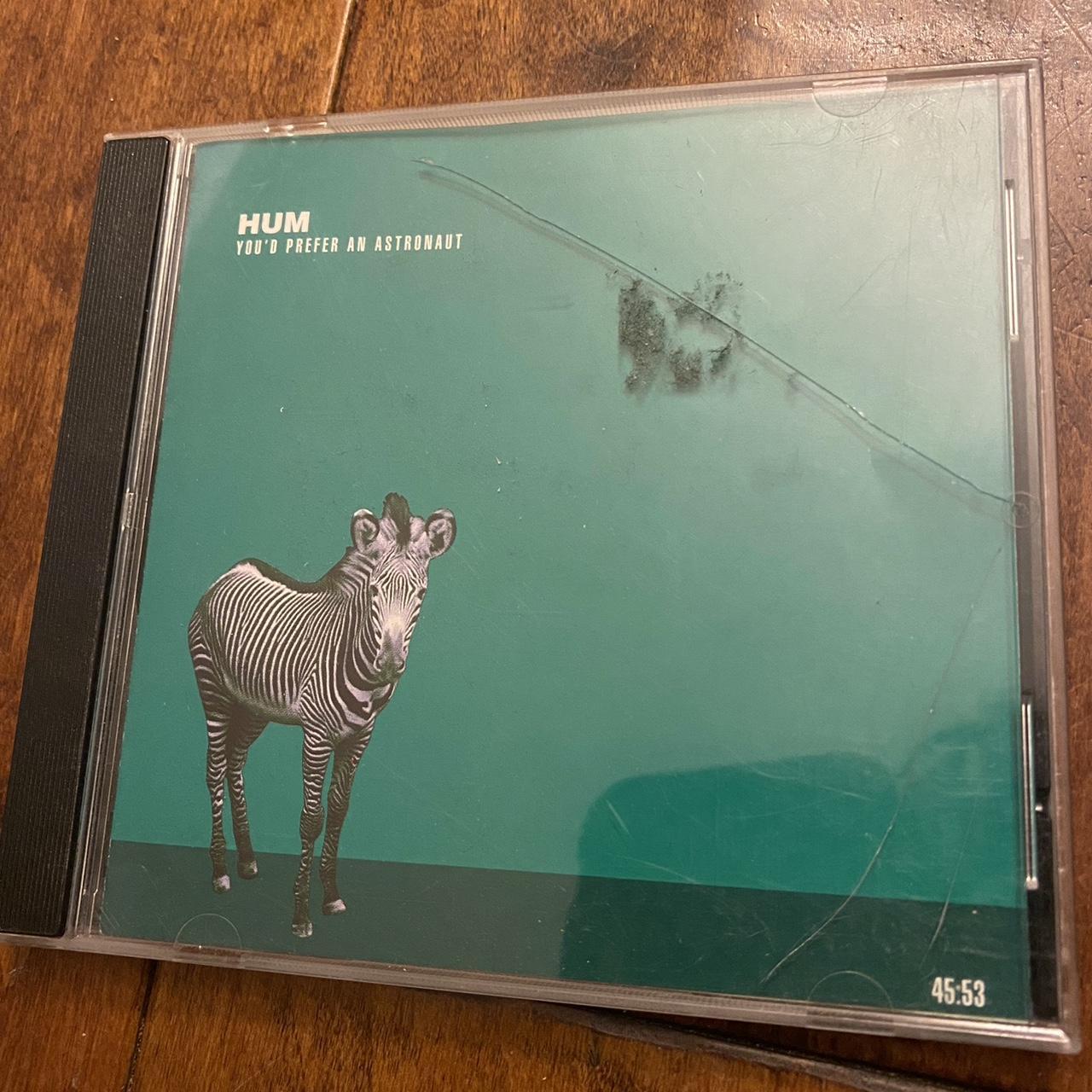 hum “youd prefer an astronaut” cd. beat up case, cd... - Depop