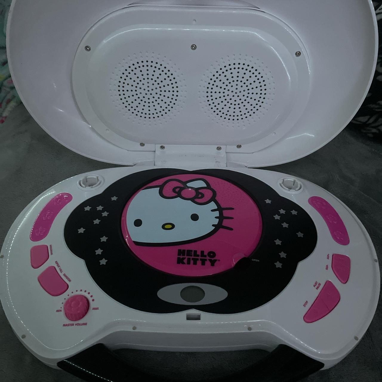 Hello Kitty CD Player / Karaoke Machine... - Depop