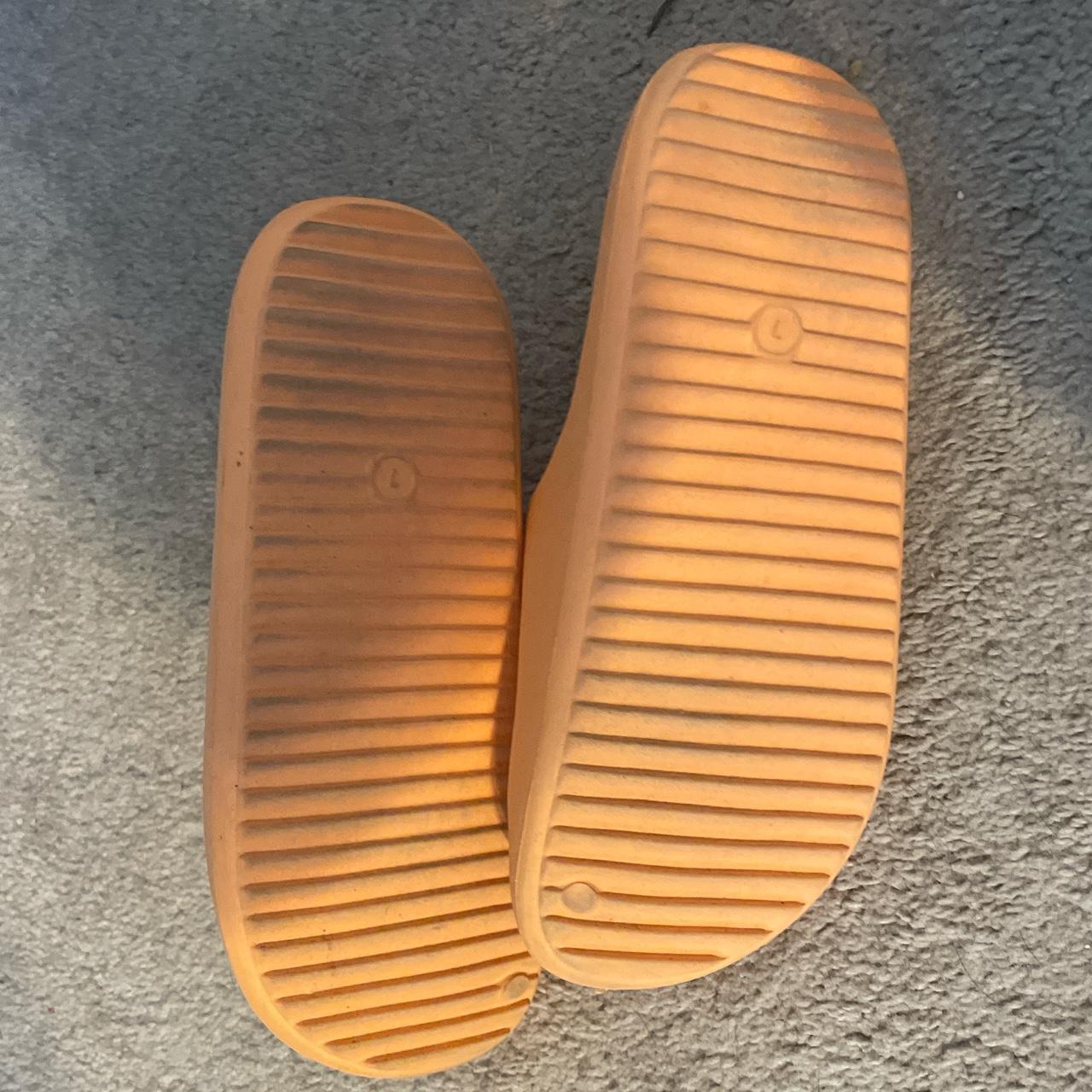 Wild Fable Women's Orange Slides | Depop