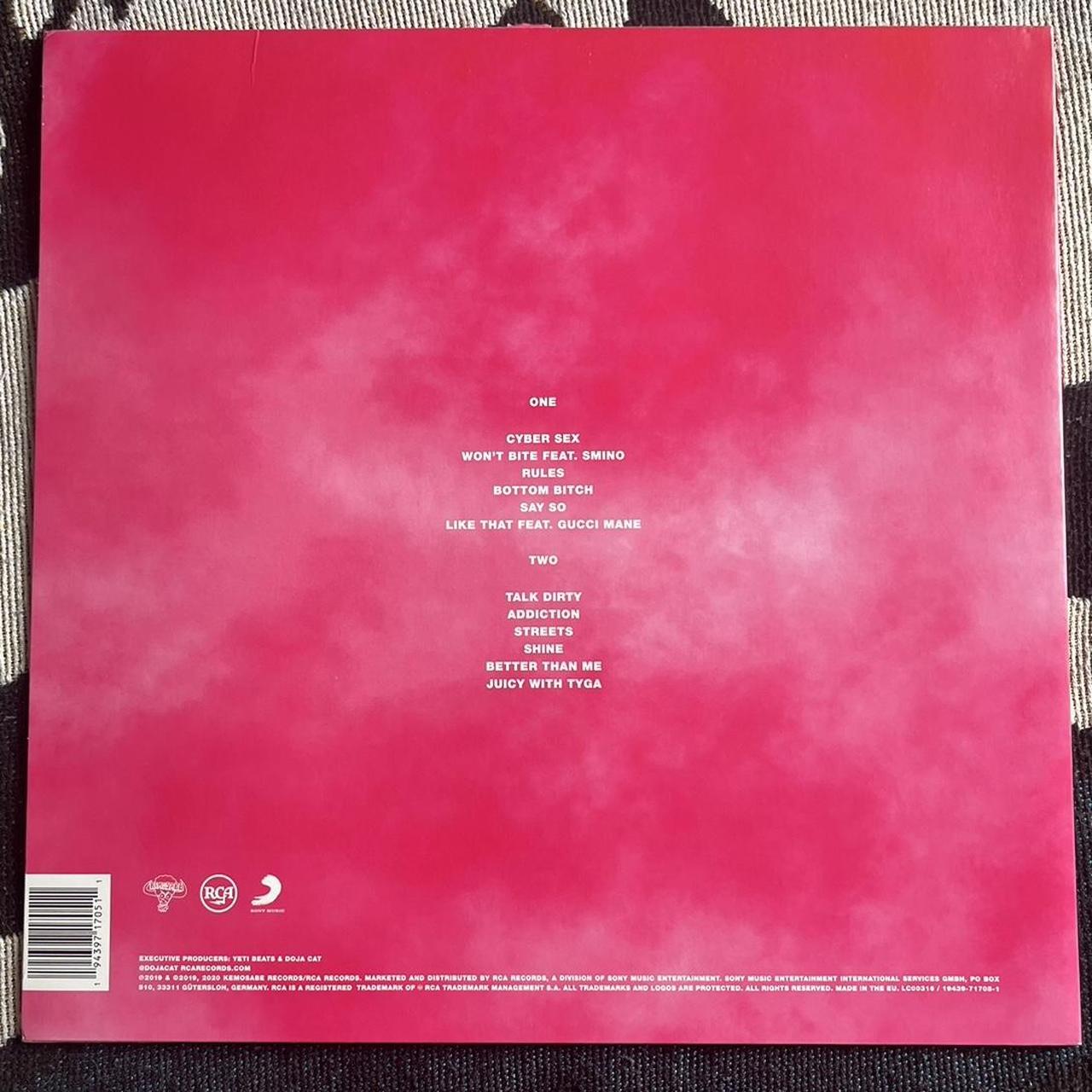 Doja Cat Hot pink vinyl Pink pressing, comes with... - Depop