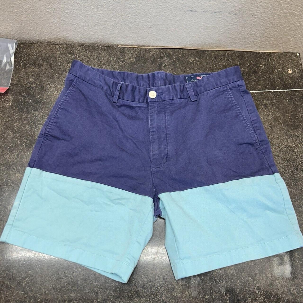 Vineyard Vines Color Block Shorts Men’s 34 Flat... - Depop