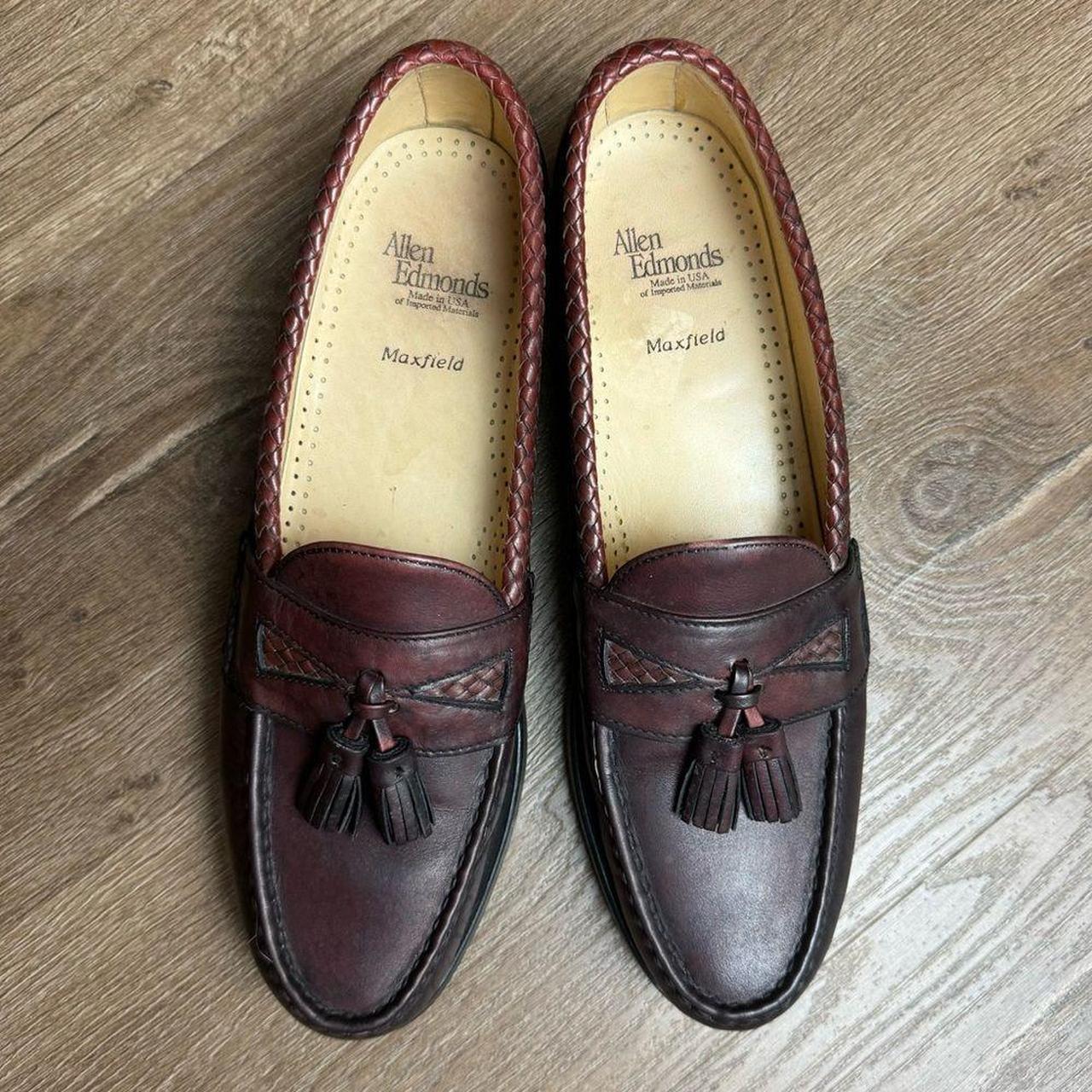 Allen Edmonds Maxfield Tassel Loafers Size 12... - Depop