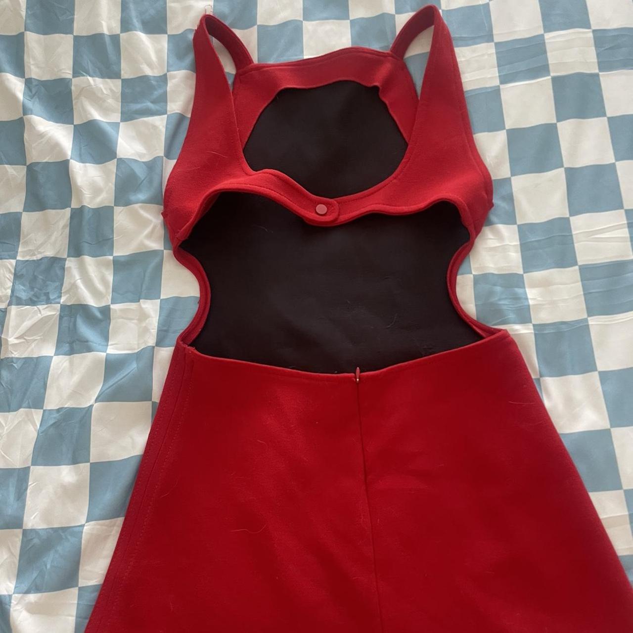 zara backless red dress 🌹♥️🍓 ️ this dress is so... - Depop