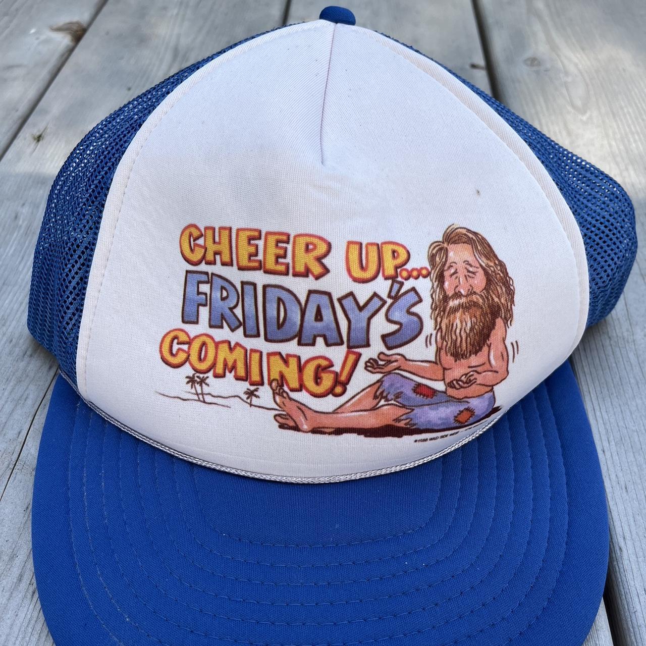 cheer up! goofy cap, great condition with only very... - Depop
