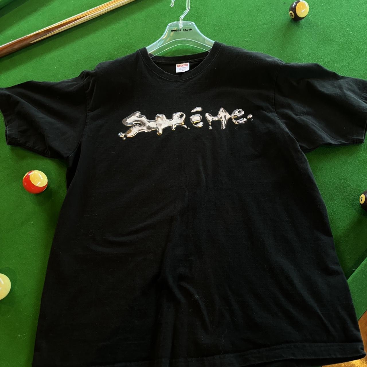 Supreme liquid tee #streetwear #new #supreme - Depop