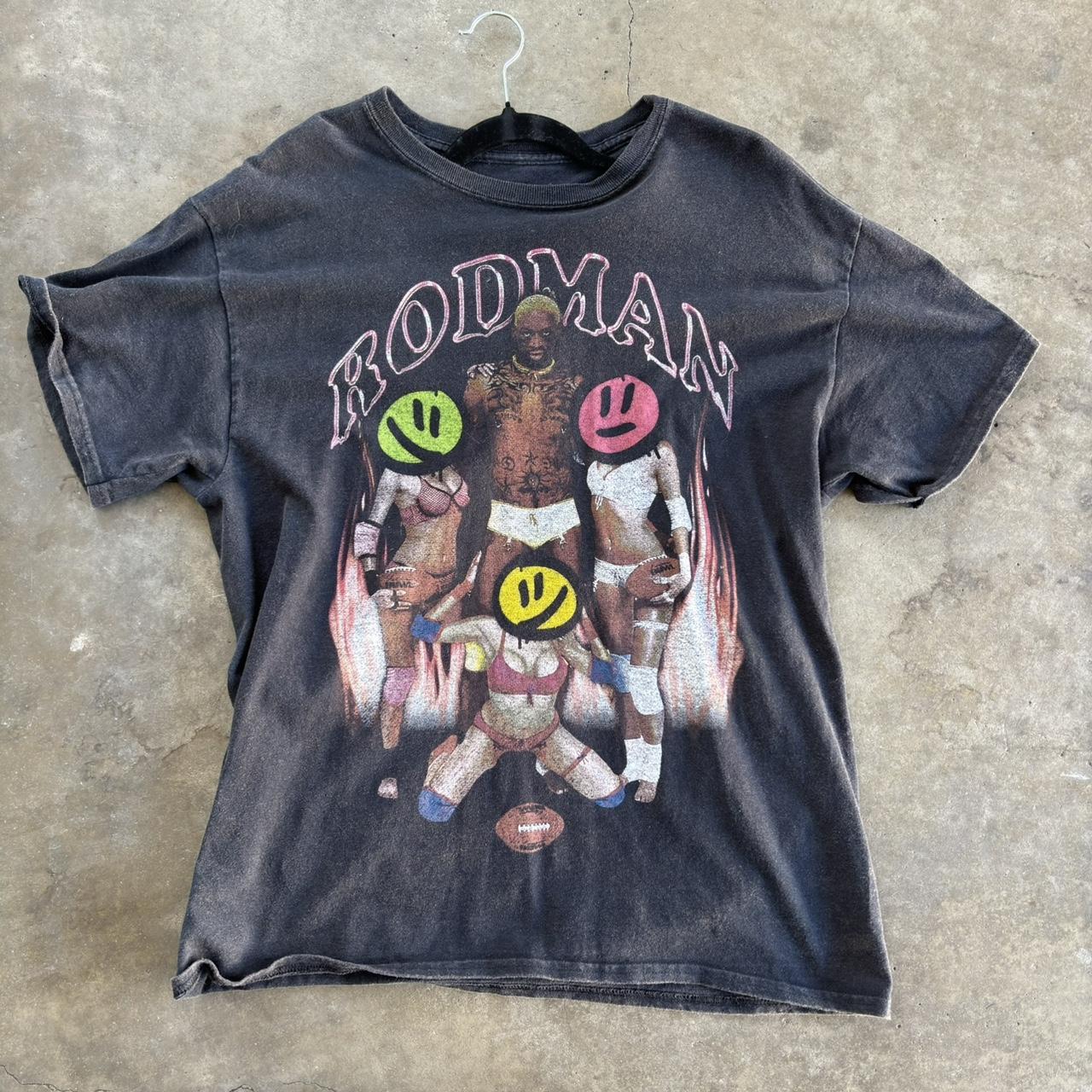 Vintage Rodman graphic tee | Depop