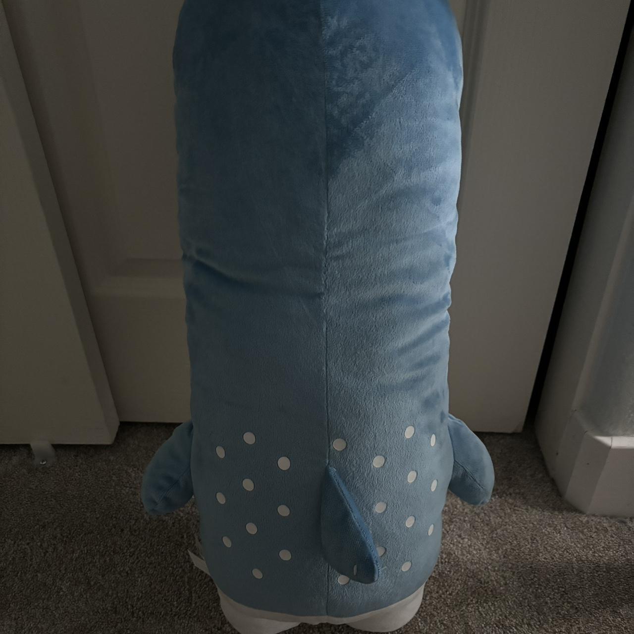 large samezu shark stuffed animal #shark #stuffedanimal - Depop