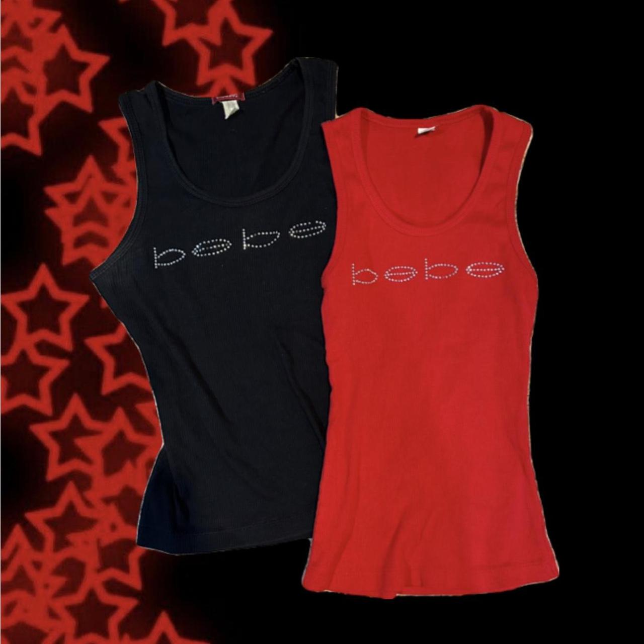 bebe tank top bundle ☆ -staple summer pieces -both... - Depop