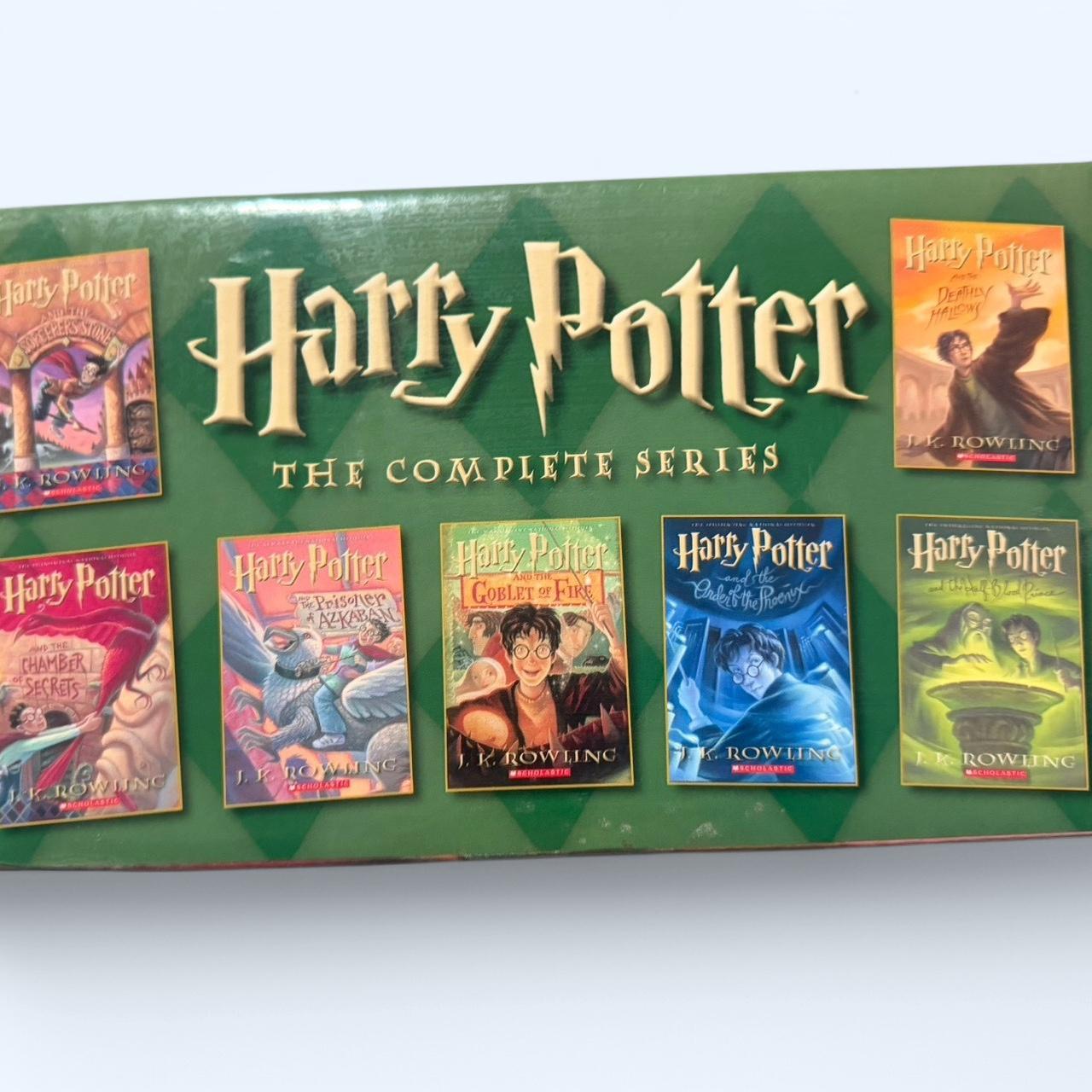 Harry Potter Complete Book Series 1-7, paperback... | Depop