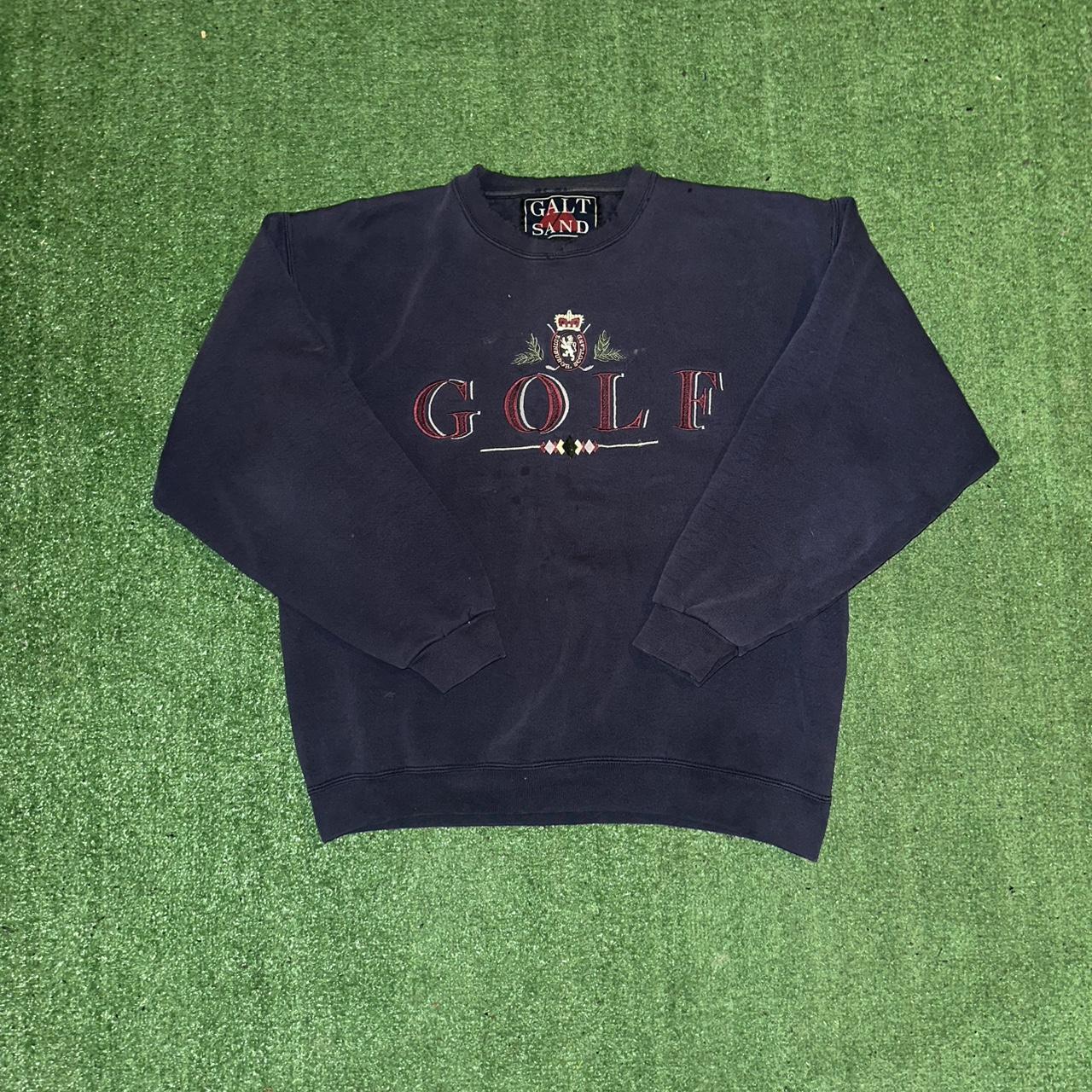 Men’s vintage 90s GALT SAND Golf crewneck Men’s size... | Depop