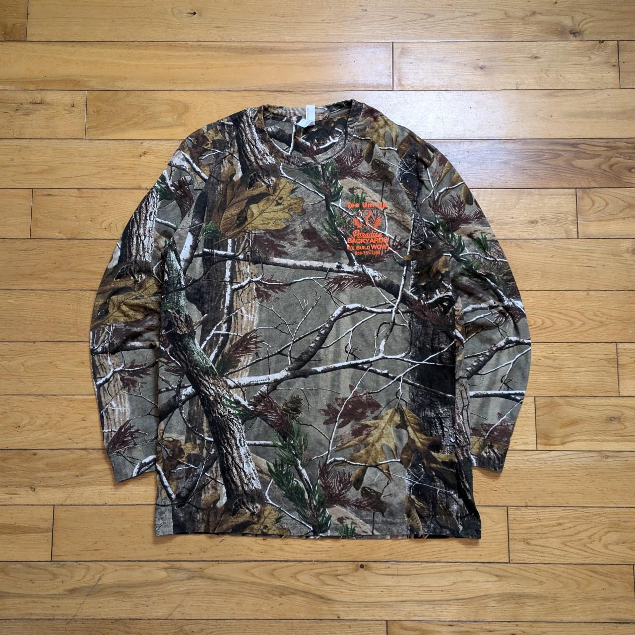 Code Five Realtree Workwear Long Sleeve Camo... - Depop
