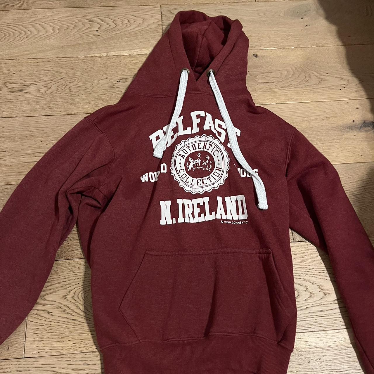 Small Belfast Northern Ireland hoodie, super comfy... - Depop