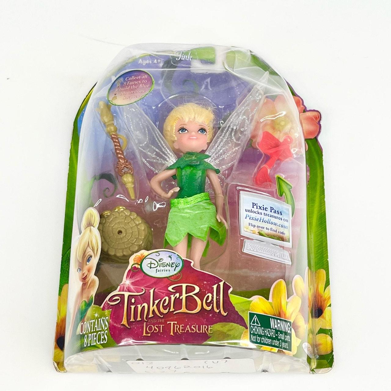 Disney TINKERBELL TINE Tink Lost Treasure DOLL TOY... - Depop