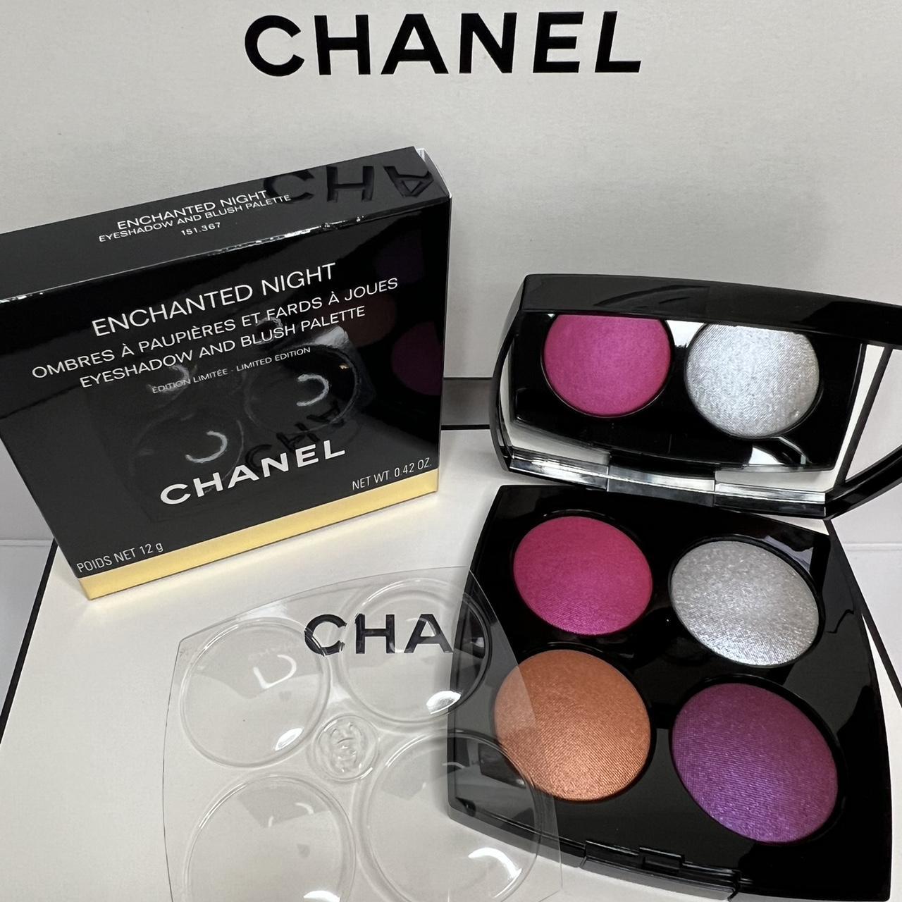 CHANEL ENCHANTED NIGHT Eyeshadow & Blush Palette... - Depop