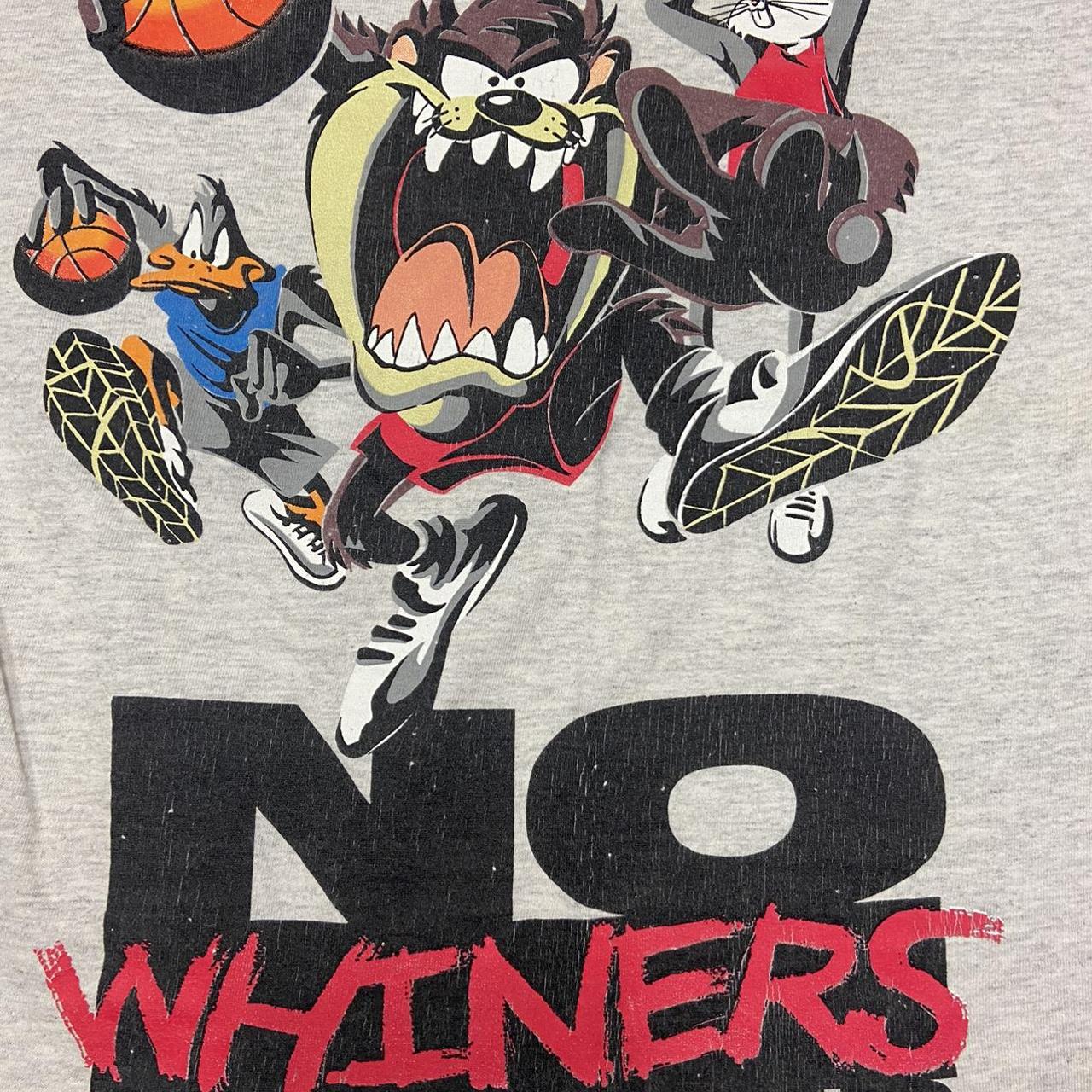 no whiners allowed looney tunes tee, no flaws ,... - Depop