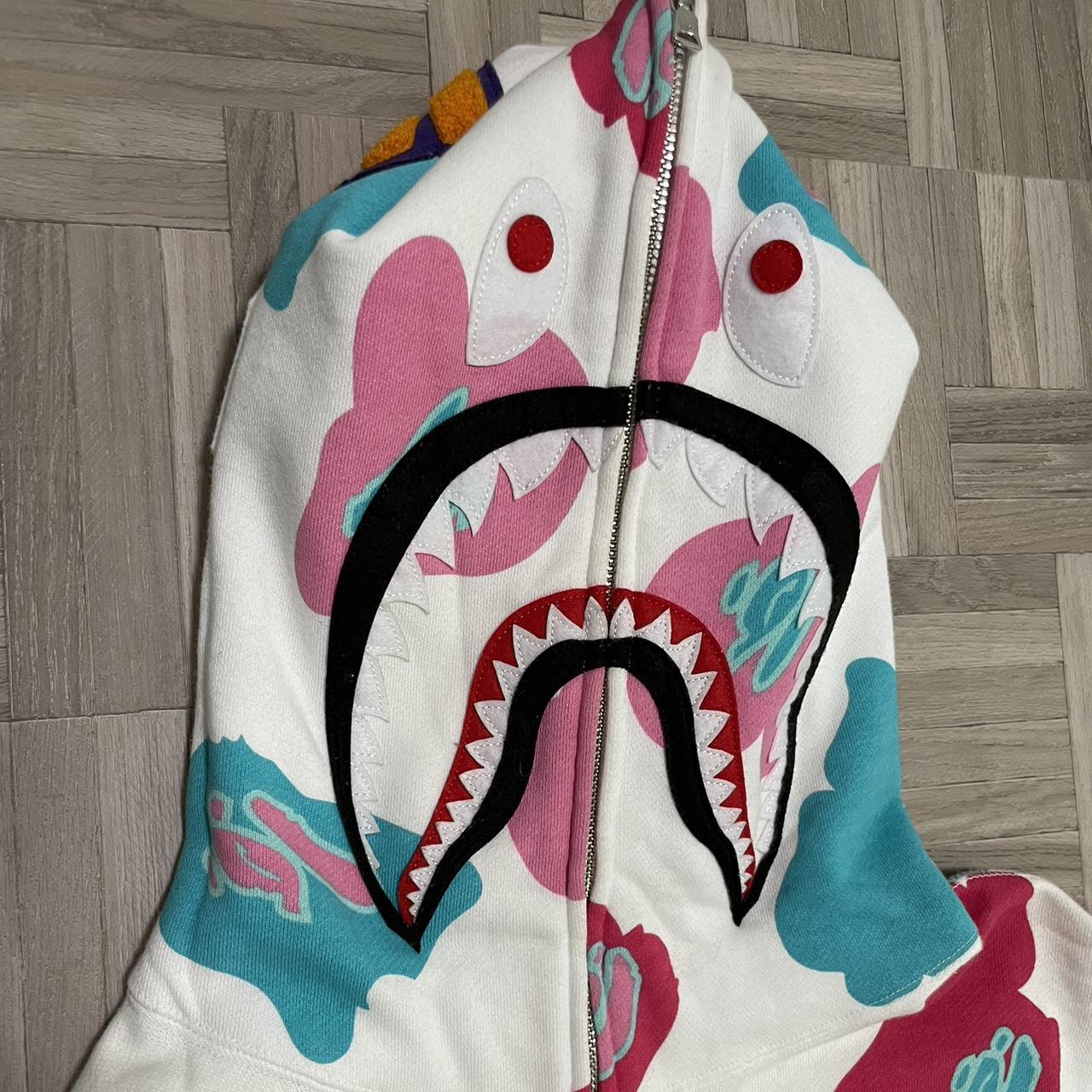 Miami edition bape zip up Used ,will take to the... - Depop