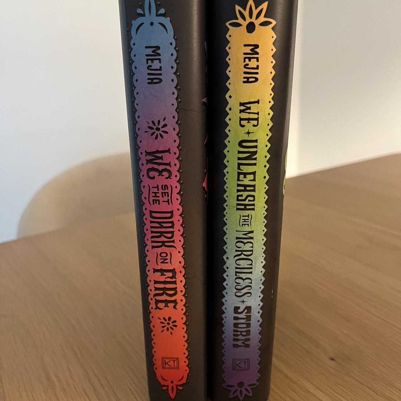 Bundle of Tehlor Kay Mejia series 1. We set the dark... - Depop