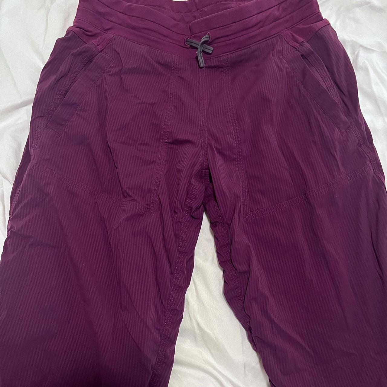 Ivivva purple dance studio pants— kids XL 14 years... - Depop