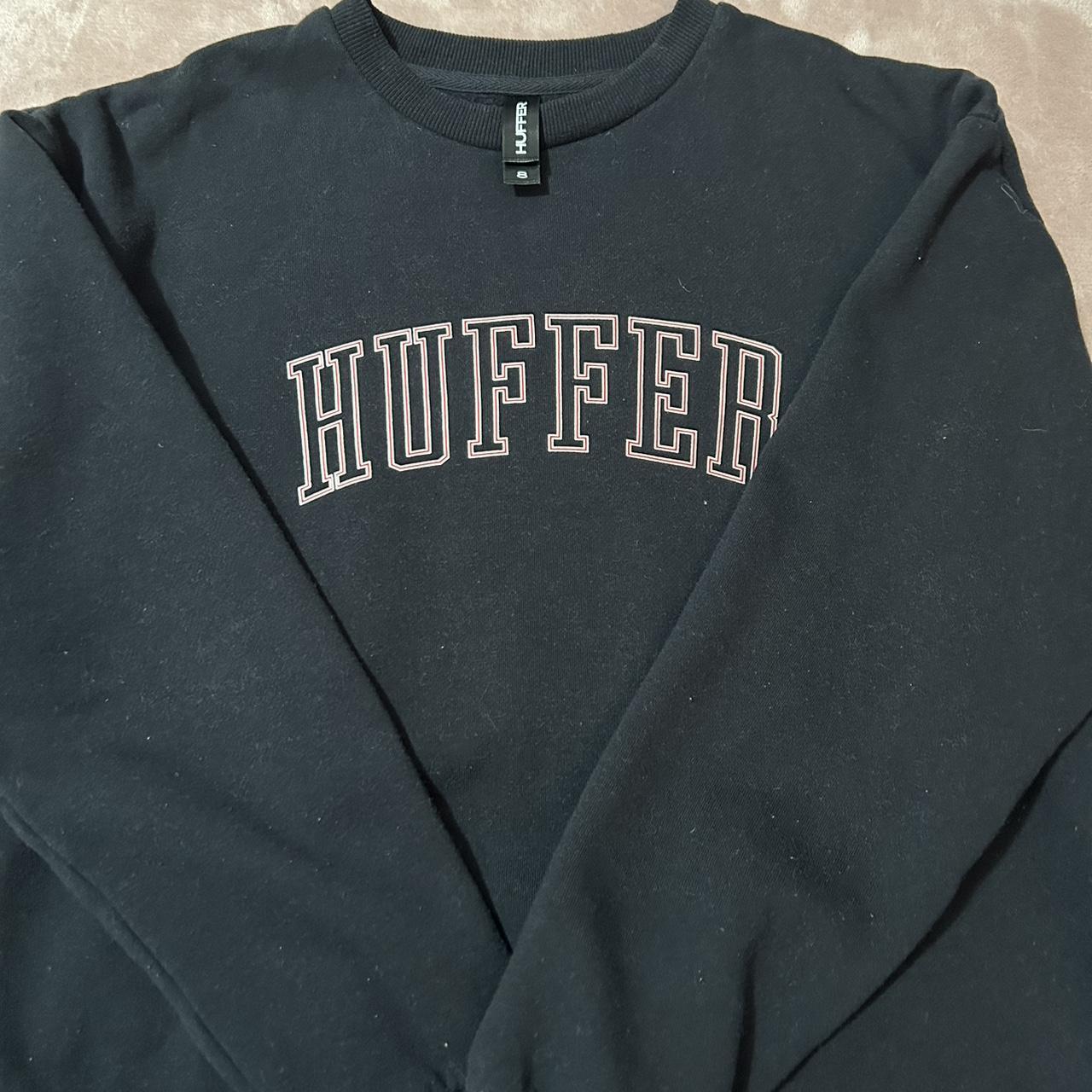 Huffer sweater size 8, open to offers - Depop