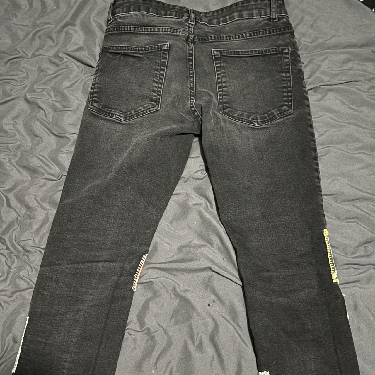 MST custom skinny jeans 28x28 open to offers i... - Depop