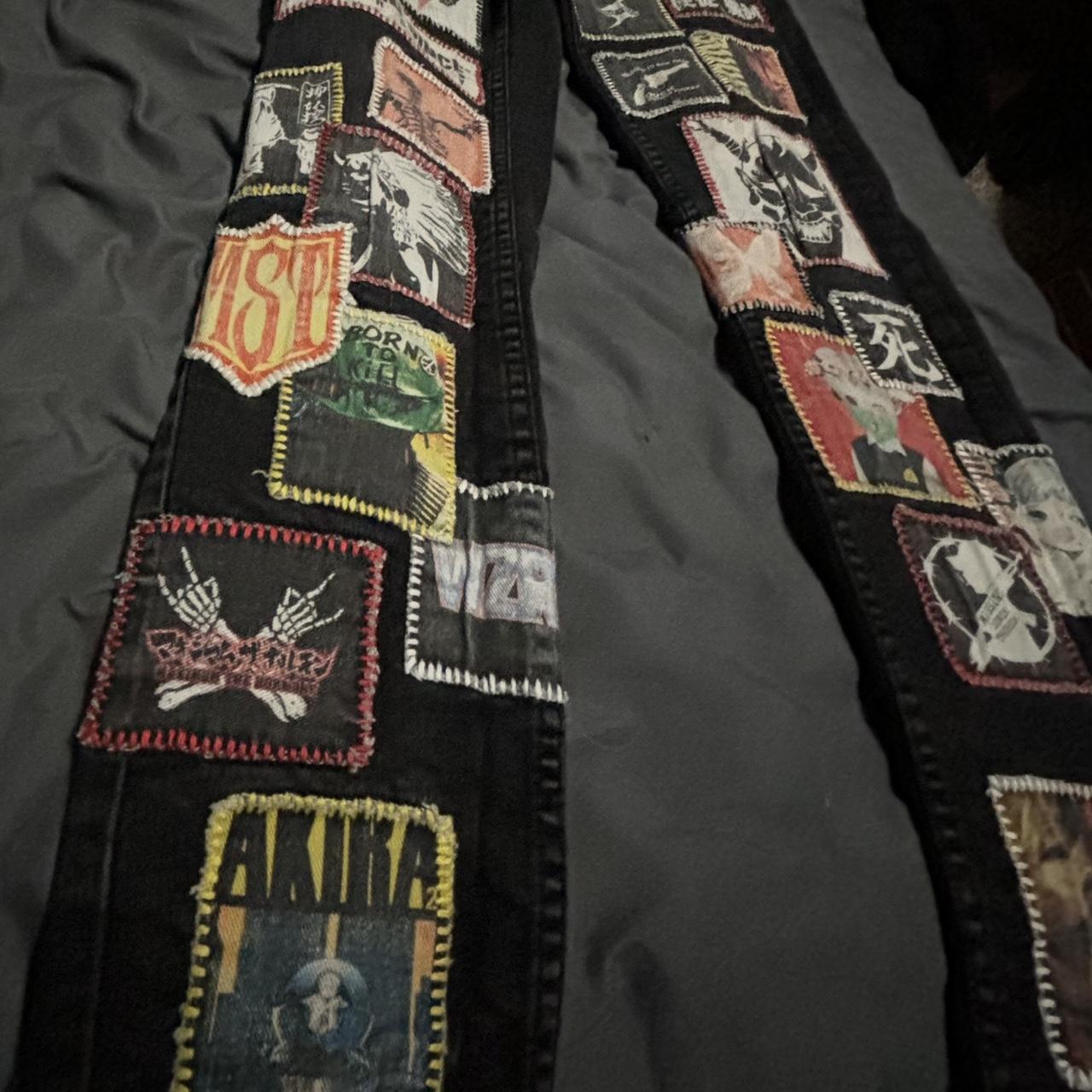 MST custom skinny jeans 28x28 open to offers i... - Depop